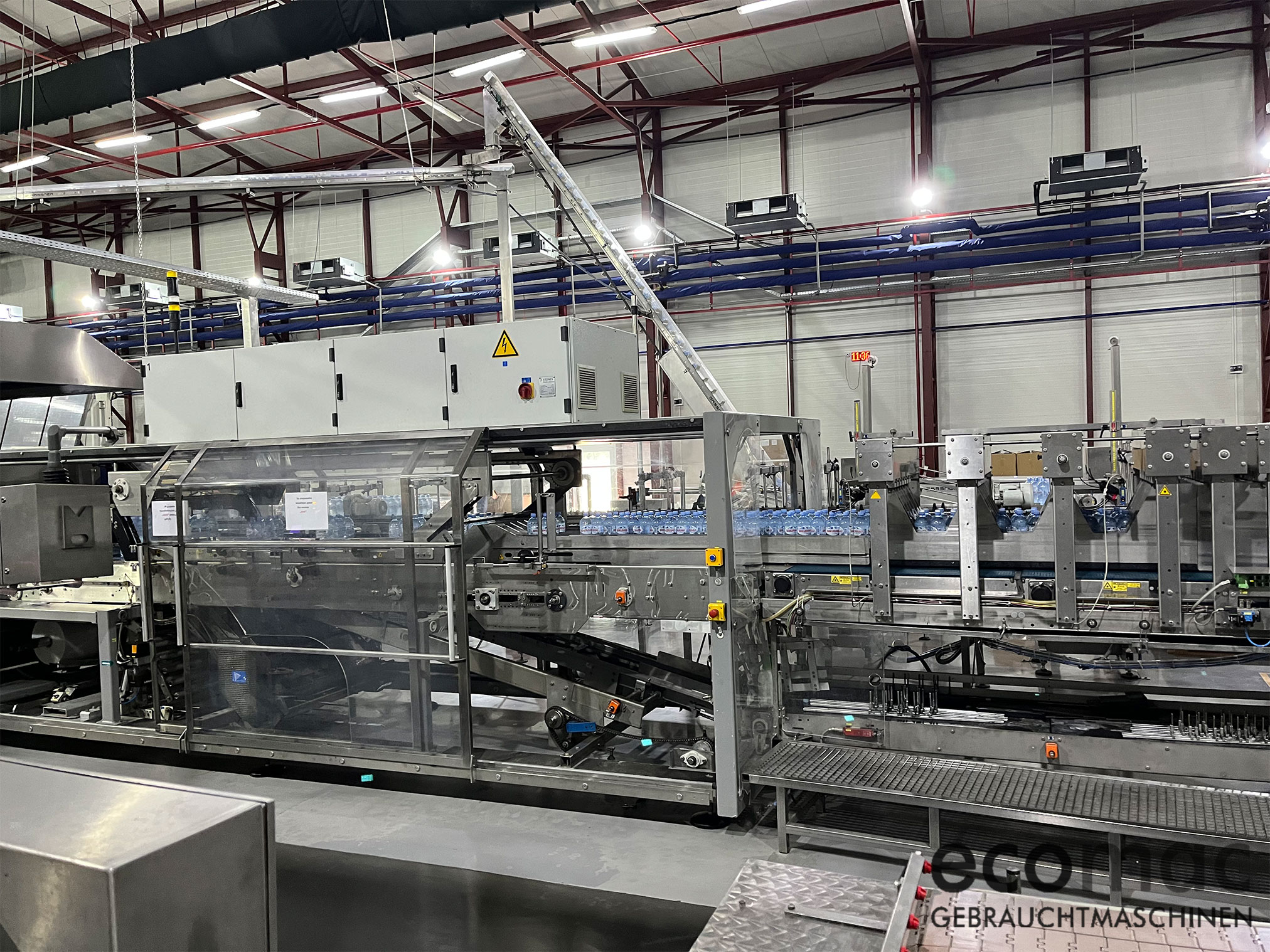 Used filling line for non-returnable PET bottles # 10-24123 - ecomac