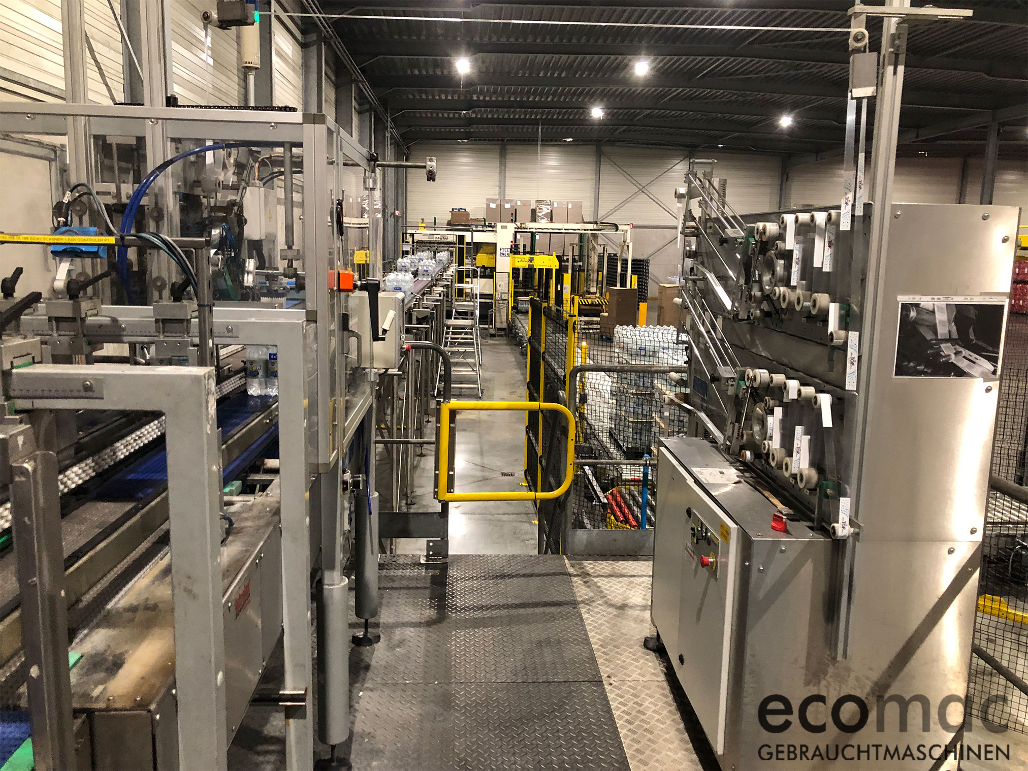 Used filling line for non-returnable PET bottles # 10-23972 - ecomac